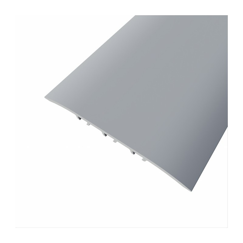 Aluminium cover strip 80 mm ref. 393 invisible fixation + adhesive